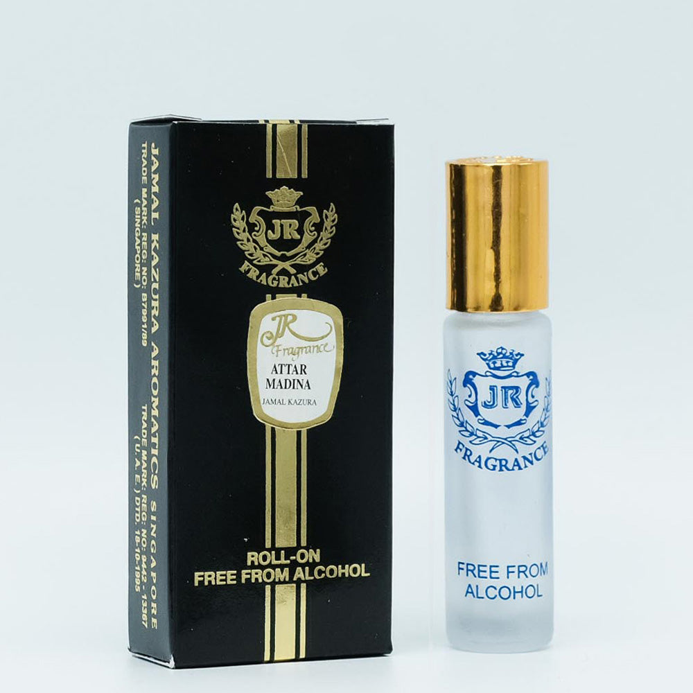 Attar Madina - Jamal Kazura Aromatics 8ml Roll-On Perfume, Alcohol-Fre
